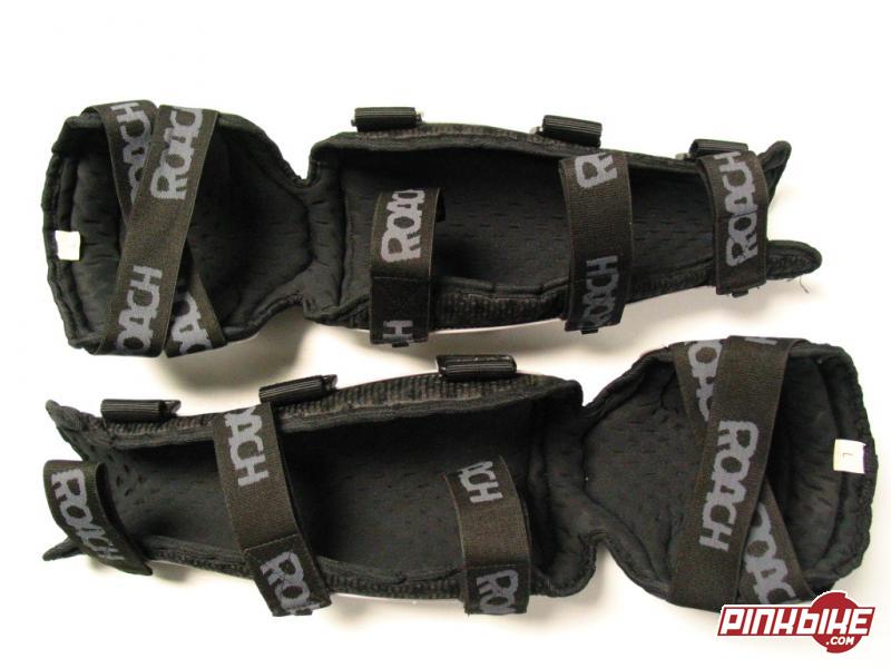 Race Face Rally FR Leg Armour, Large, LG, '06, DH / DJ, silv For Sale