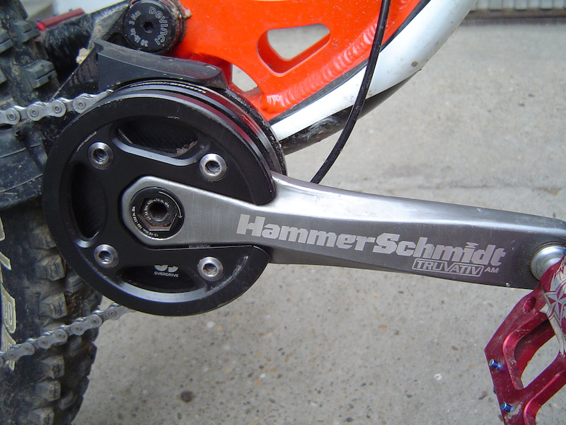 2014 Truvativ HammerSchmidt AM cranks For Sale
