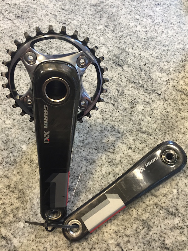 2014 SRAM XX1 Crankset w/ 28t Narrow/Wide Chainring For Sale