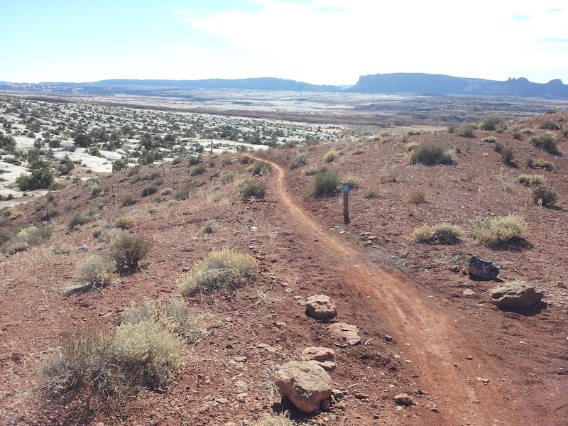 Borderline Mountain Biking Trail - Klonzo, Moab, Utah