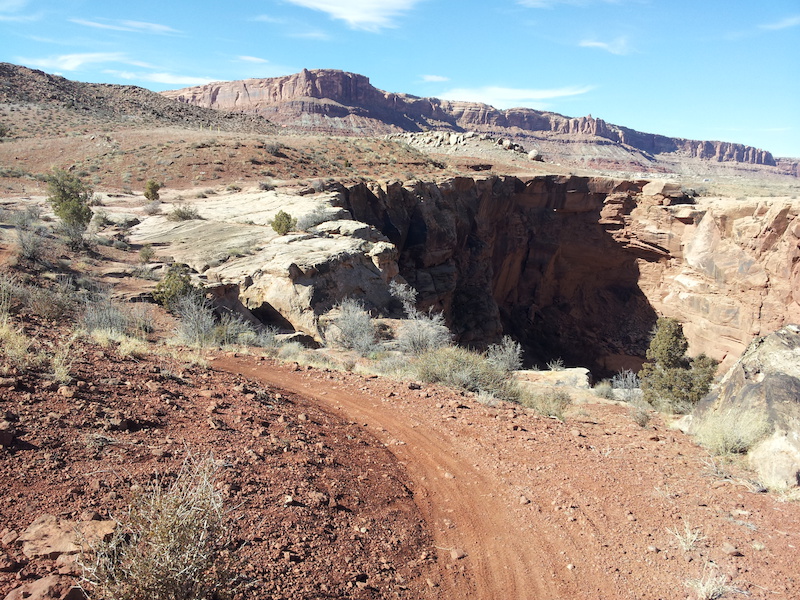 Bar M Cliff Mountain Biking Trail - Moab, Utah