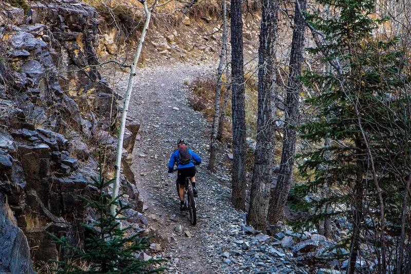 Prairie Creek Mountain Bike Trail - Bragg Creek, Alberta