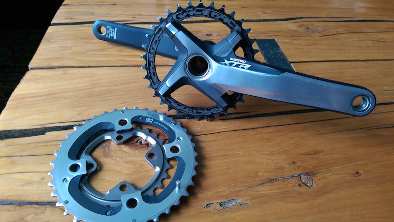 2013 Shimano XTR M980 Race Crankset 175mm For Sale