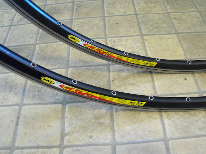 2012 Mavic CXP 22 rims For Sale