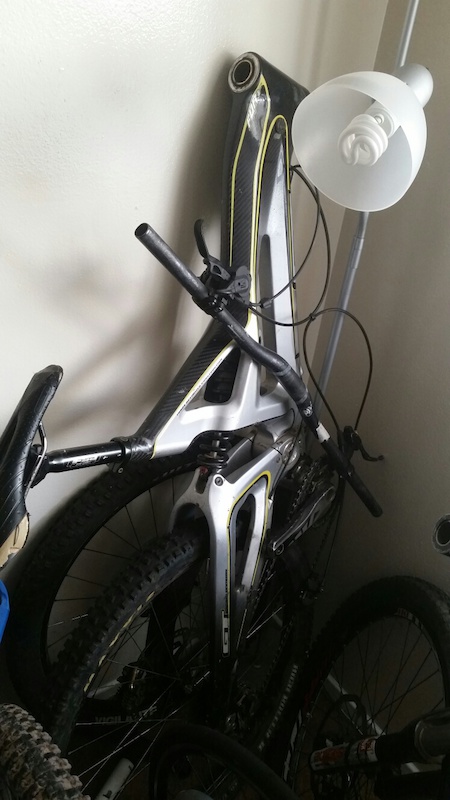 2010 Clapped Out Carbon Fury Frame For Sale