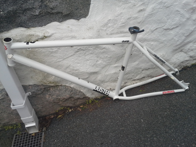 Charge Duster tange prestige frame large white now sold | Retrobike