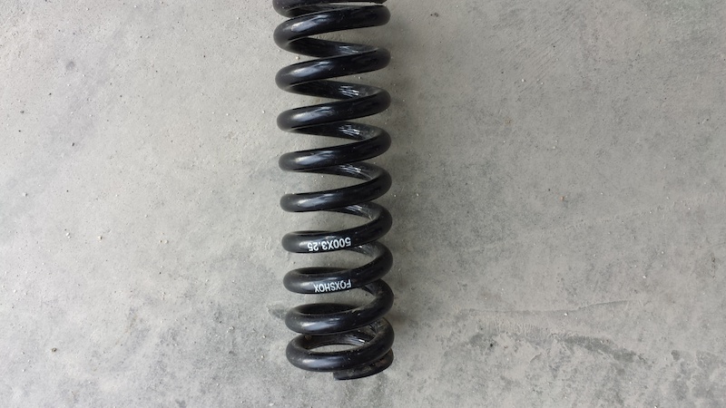500 x 3.25 Steel Fox Spring For Sale