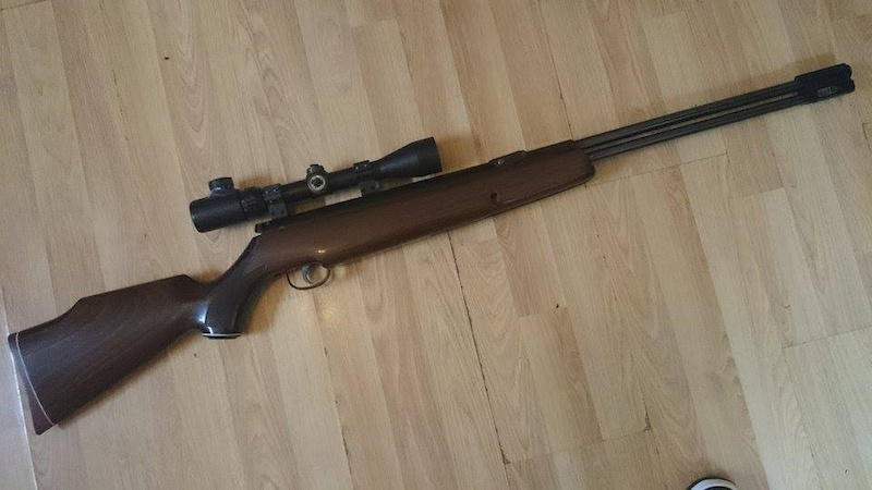 webley eclipse air rifle .22 with scope For Sale