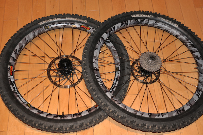 Sun Rims S-Type Camo 26 20mm - 12*150mm Wheelset For Sale