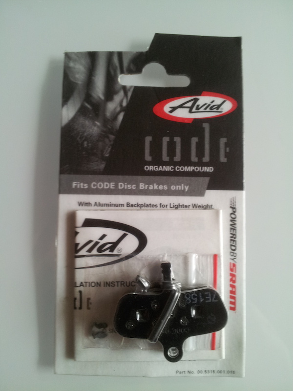 Avid Code Disc Brake Pads For Sale
