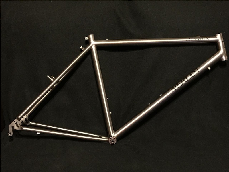 Used mountain bike frame, wheelset and other nice stuff (min For Sale