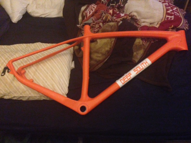 2015 New Carbon 29er Deep South Frame Large For Sale