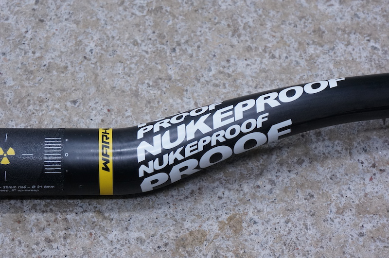 Nukeproof Warhead Carbon Bar - 760mm Uncut Handlebar For Sale