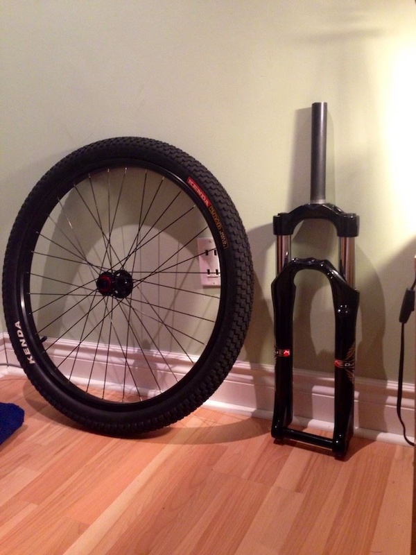 Marzocchi DJ3 + DM24 wheel + K-Rad For Sale