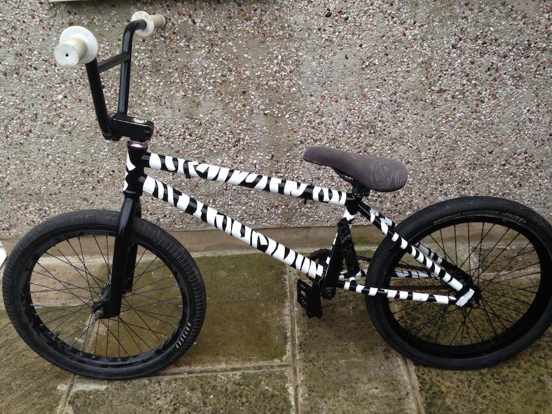 Custom bmx black and white odyssey wethepeople eastern salt For Sale