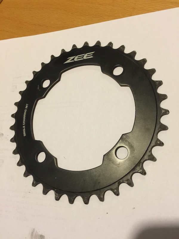 2014 Shimano Zee 36T Chainring - like new For Sale