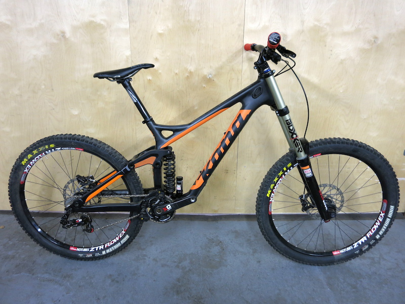 2014 Kona Factory Team Supreme Operator, DH, Large, 26" For Sale