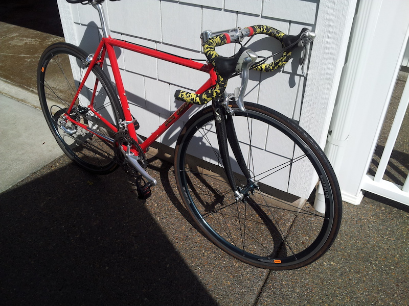 50cm Vintage Bruce Gordon Hand Built Road Bike For Sale