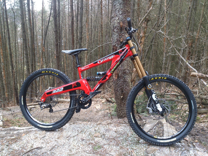 2014 Orange 322 Downhill DH Bike For Sale