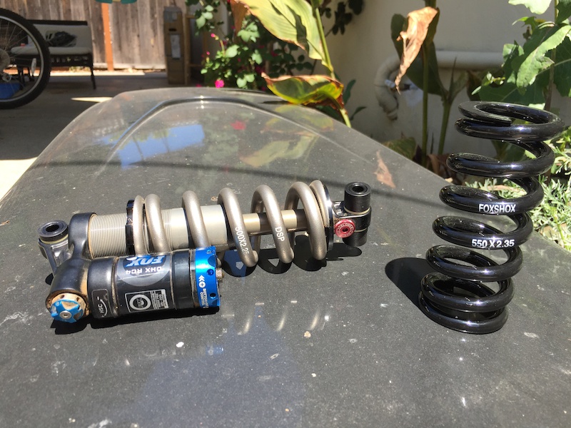 2011 Fox DHX RC4 with Ti spring 7.875 x 2.25 For Sale