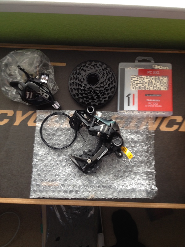 2015 Brand New Sram X0 DH 7-speed Drivetrain For Sale