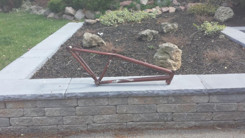 2010 Specialized P2 wood grain frame For Sale