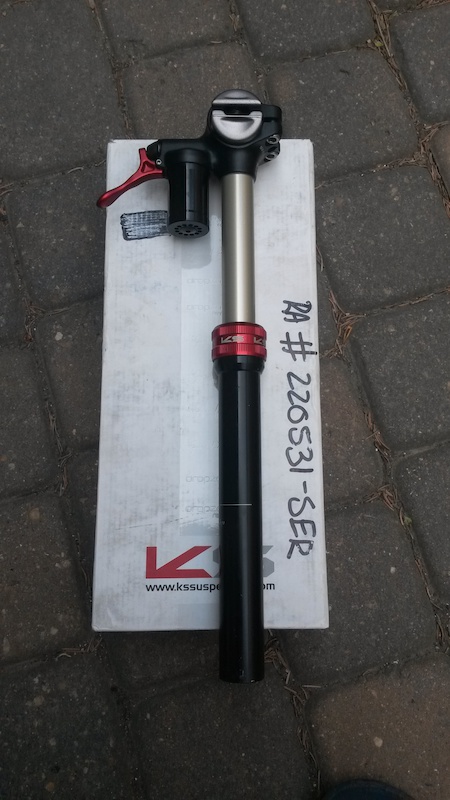 2014 KS Supernatural 272 dropper Post, 27.2 dia.mint For Sale