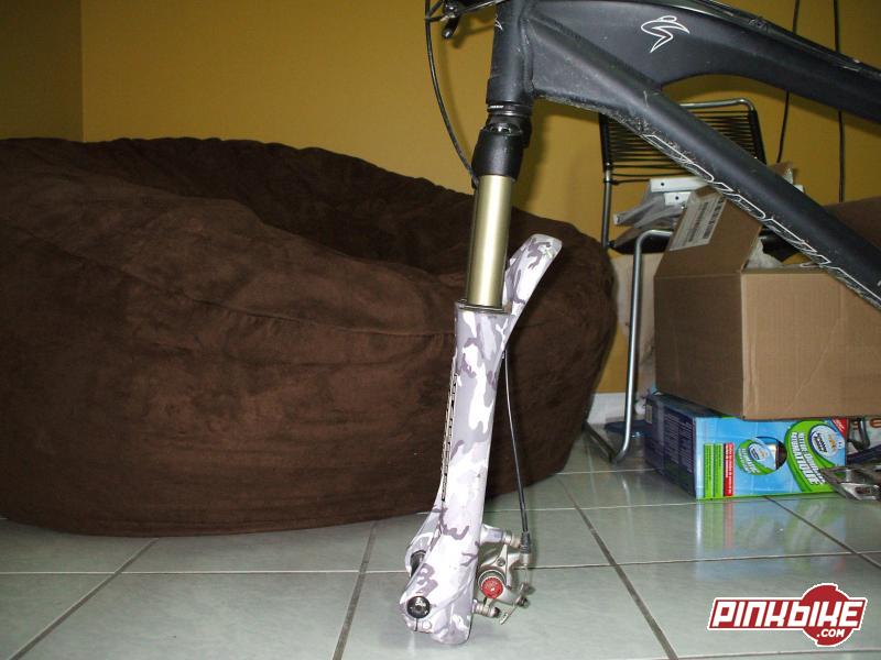 2005 Manitou Sherman fork (pink camo version) For Sale