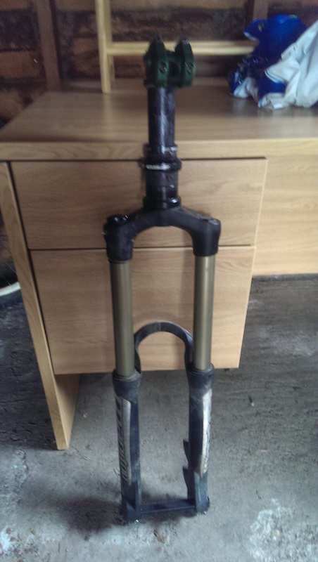 2008 Manitou Travis Single Crown Fork, 8 Inches with headset and For Sale