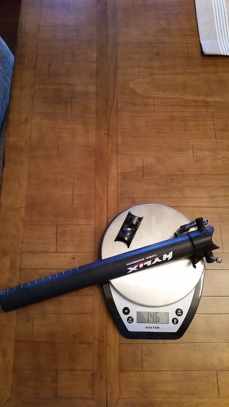 2014 Hylix Carbon Seat Post 30.8mm 146 Grams For Sale