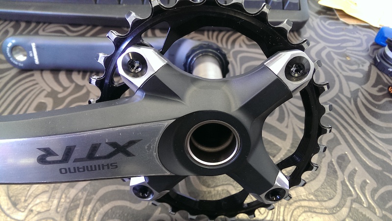 XTR M970 crank caps for 1 x set-ups - CNC'd goodness - Pinkbike Forum