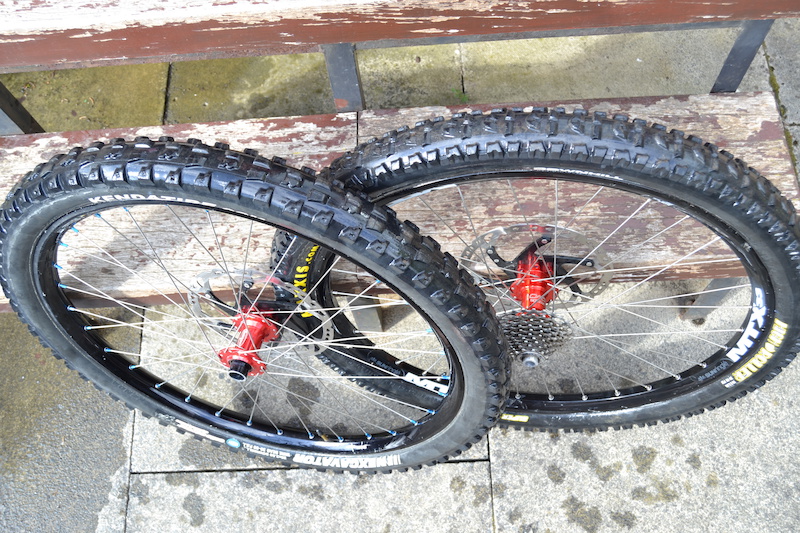 2014 Red Hope Pro 2 Hubs Ex729 Mavic Mtx33 Downhill Dh wheelset For Sale