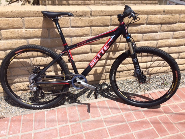 Sette Serum Elite 15" carbon hardtail 26 For Sale