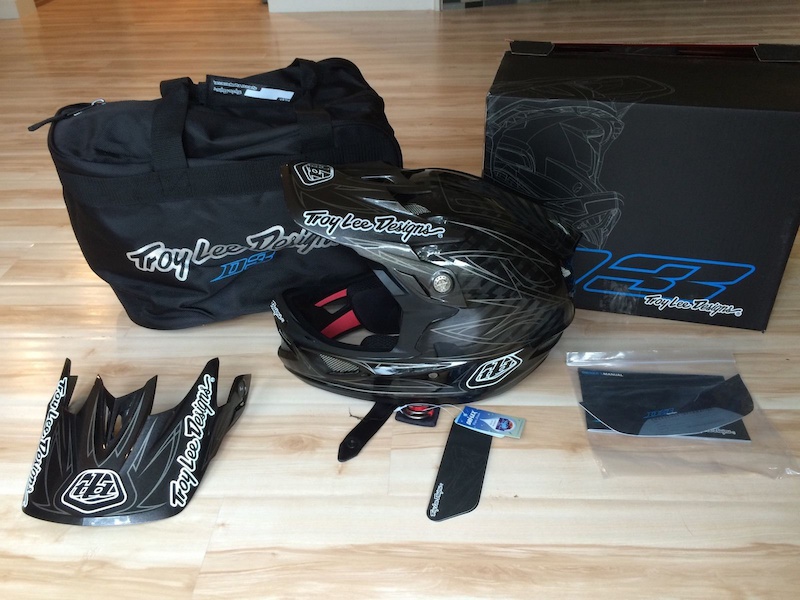 2016 Troy Lee Designs TLD D3 Carbon Pinstripe 2 For Sale