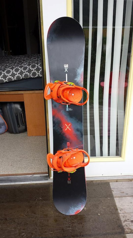 2014 Burton Custom X 156+ cartel bindings For Sale