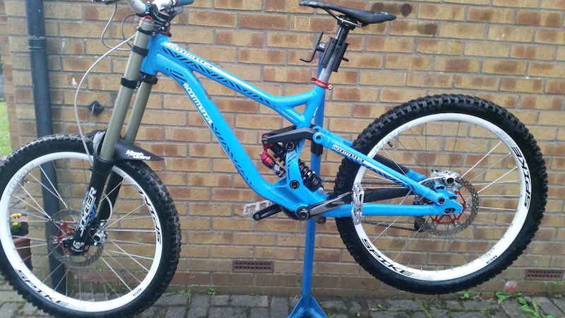 2012 Commencal Supreme DH V3 - Cyan Blue For Sale