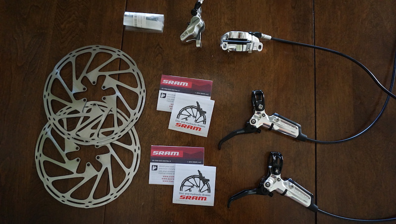 2015 SRAM Guide RSC Brakes w/ 200mm Centerline Rotors (NEW!!) For Sale