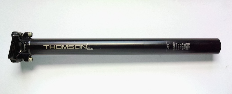 Thomson Elite 30.9mm diameter 367mm long zero offset seatp For Sale