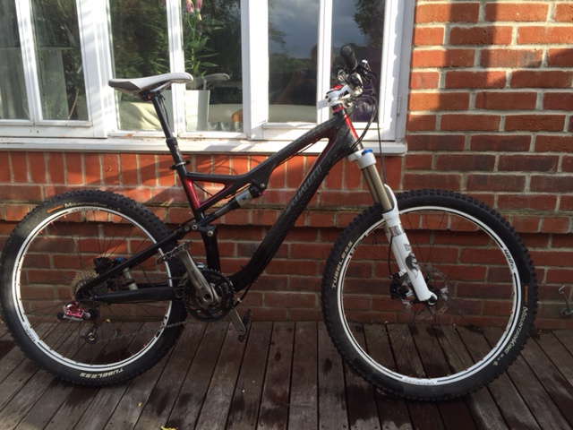 2010 Specialized Stumpjumper FSR Expert Carbon - with Pro Carbon For Sale