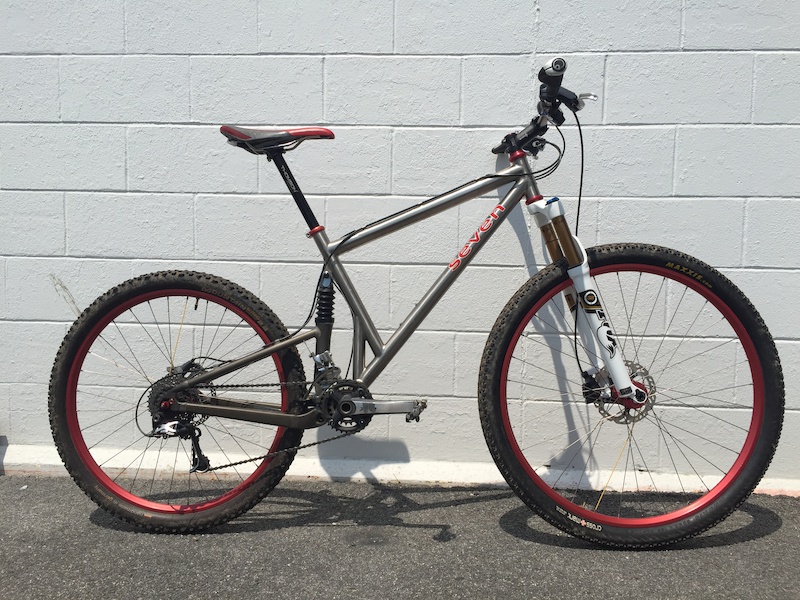 Titanium Seven Duo-Lux Full Suspension 69er For Sale