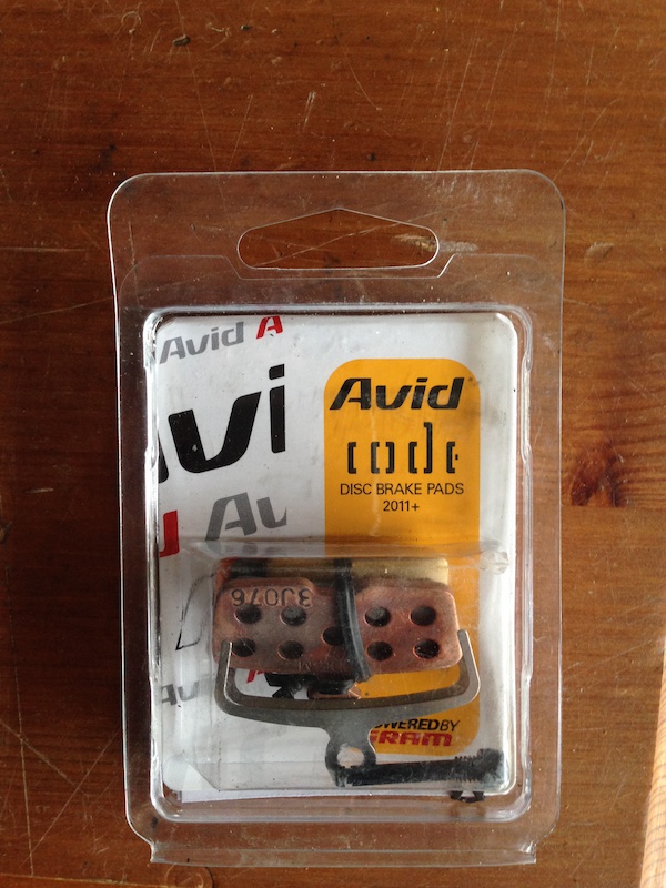 2013 New Avid Code Brake Pads x 2 For Sale