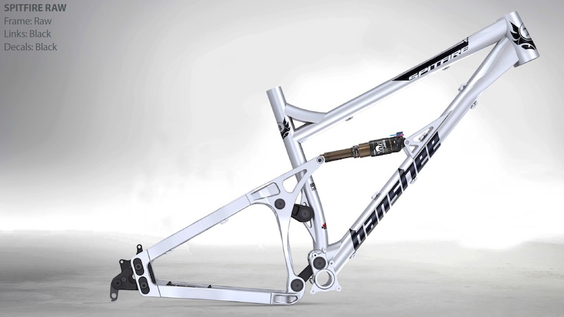 2015 Banshee Spitfire Frame with CC Inline Shock For Sale