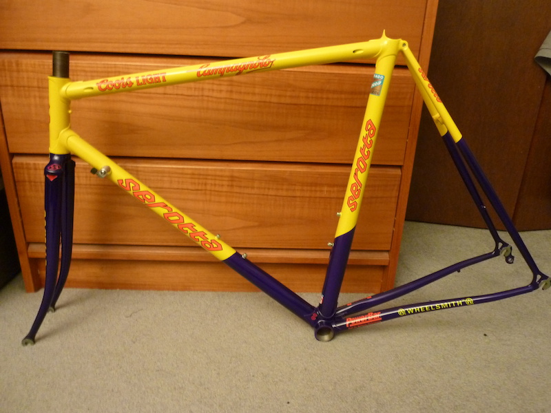 NOS 55CM BEN SEROTTA COORS LIGHT FRAME For Sale