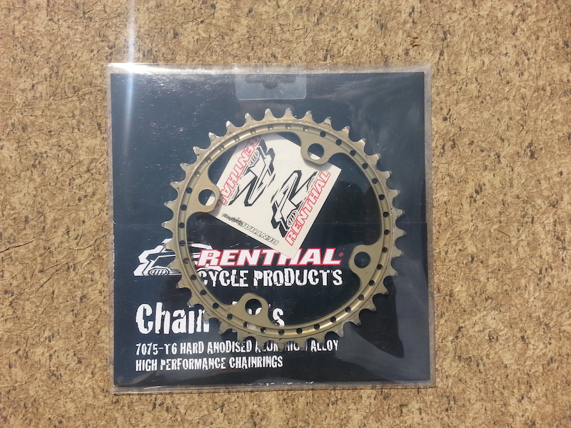 2015 36 tooth Renthal SR4 chainring in 104 BCD For Sale