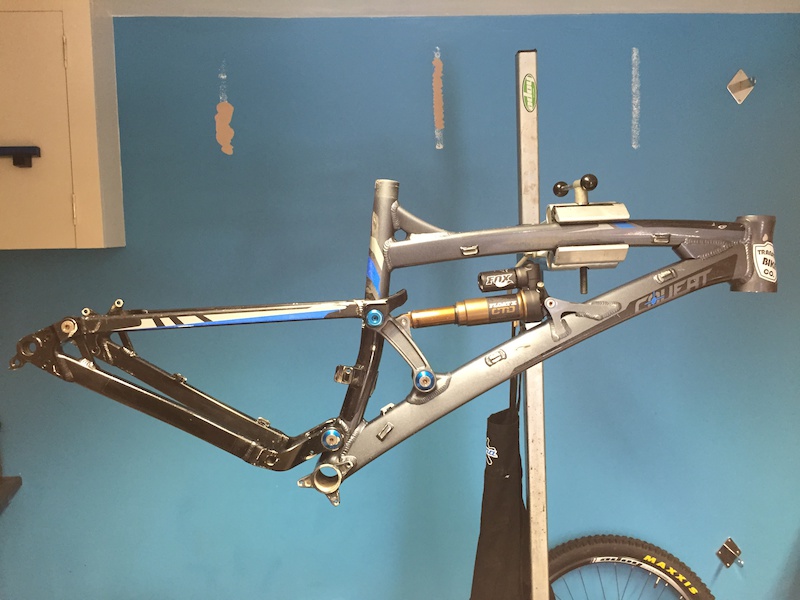 2014 Transition Covert / Fox Float X CTD Kashima Shock - Grey For Sale