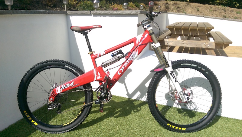 2011 Orange 224 Evo 15" World cup spec Red For Sale