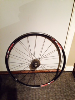 Xero-lite xr-3 rear road wheel with 10-spd casette For Sale