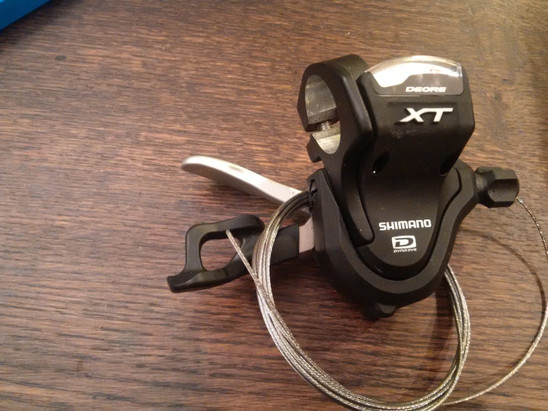 2015 Shimano XT M780 10 Speed Trigger Shifter - Rear, Bar Mount For Sale