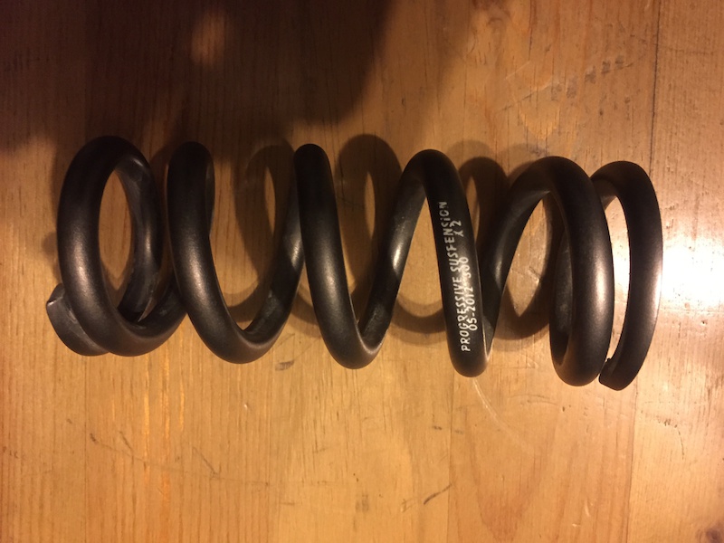 Progressive Suspension Titanium Spring (300lb x 2.0) For Sale
