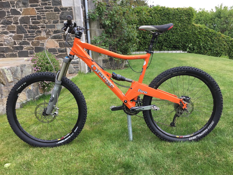 2010 Orange 5 Pro with dropper For Sale